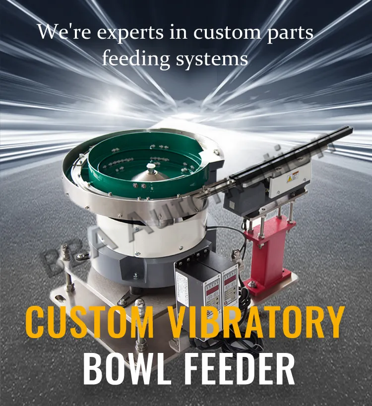 BBA Custom Durable Vibratory Feeder Bowl Base Units System for Pins ...